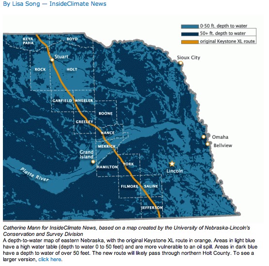 No to the Status Quo!: New Nebraska Keystone Pipeline route to miss ...