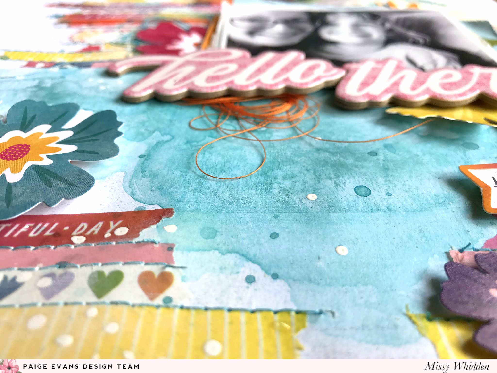 Hello There Layout by Missy Whidden | Paige Taylor Evans