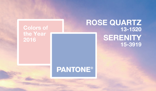 Toda Charmosa: Rose Quartz e Serenity: As cores do ano 2016 - Pantone