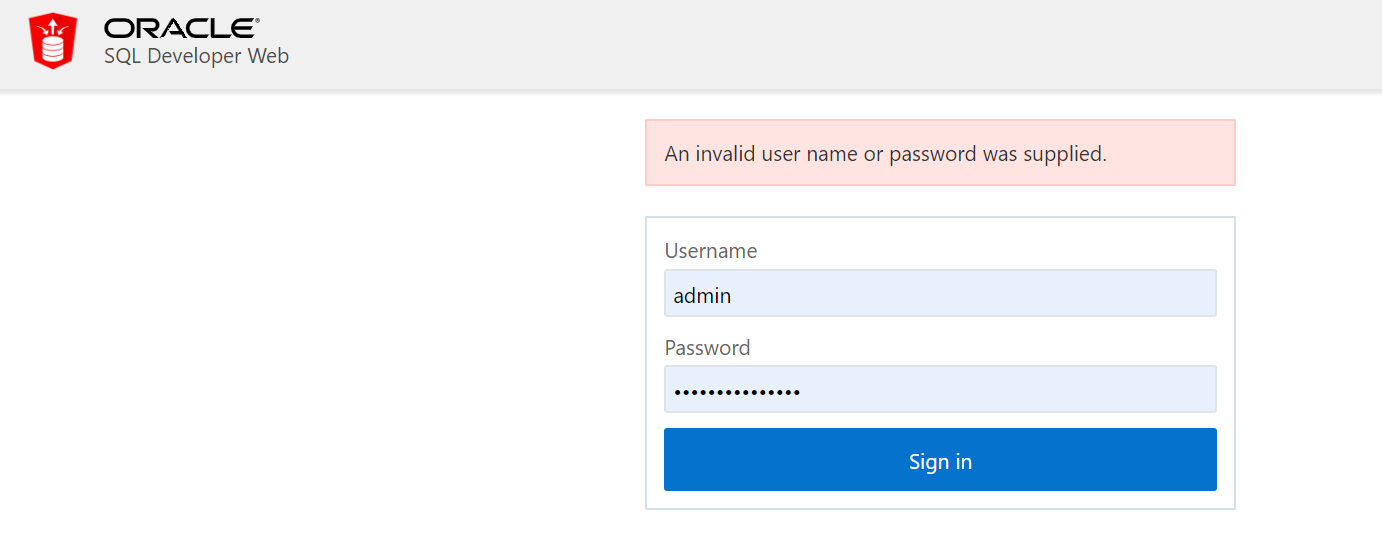 Oracle DBA Quick Notes: Connecting SQL Developer Web to Autonomous ...