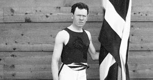 South Boston's James B. Connolly, first medal winner in the 1896 ...