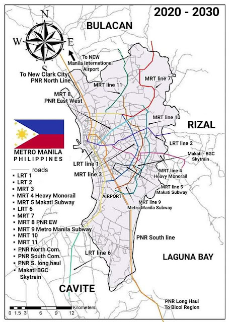 Metro Manila Mass Rapid Transit by 2030 - It's More Fun With Juan