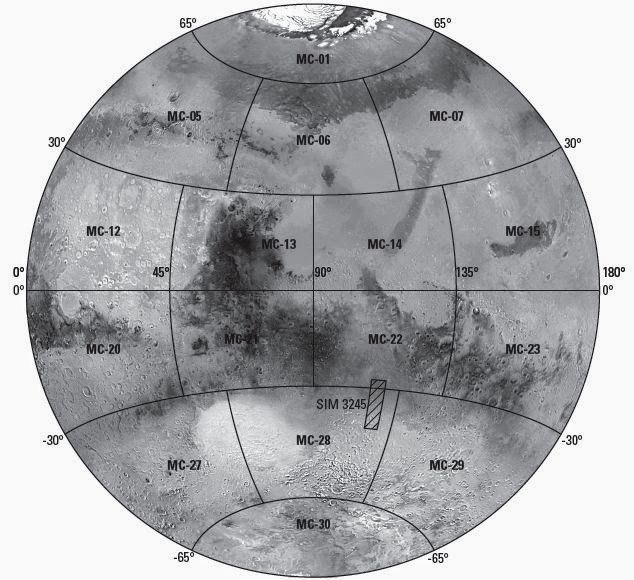 Suburban spaceman: USGS: New Red Planet Map Shows Water Shaped Mars ...