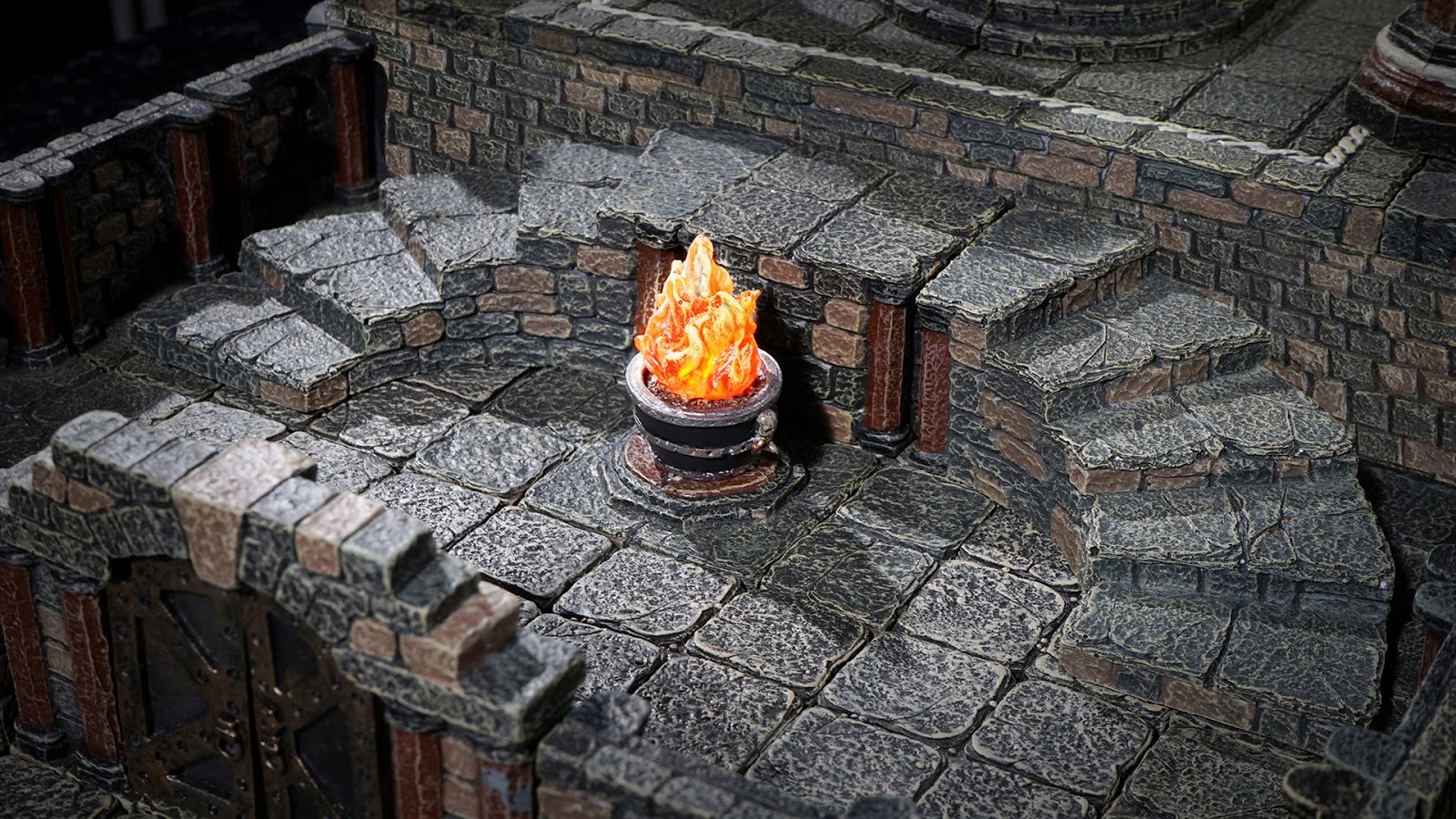 Fantasy - mini: Dwarven forge - Kickstarter 5 - Dungeon of Doom (III)