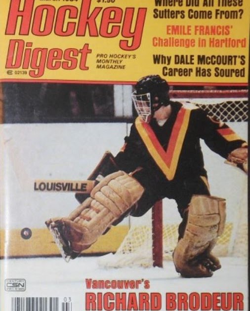 Greatest Hockey Legends.com: Featured Hockey Legend: Richard Brodeur