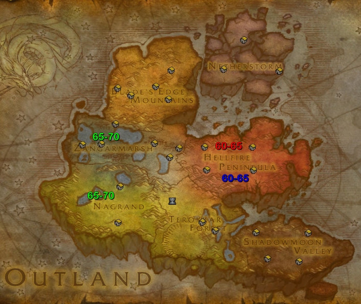 [Guia] Level Up - Rotas [Aliança & Horda] 3.3.5