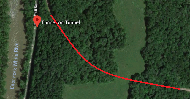Industrial History: CSX/B&O/O&M 1857 "Big Tunnel" near Tunnelton, IN