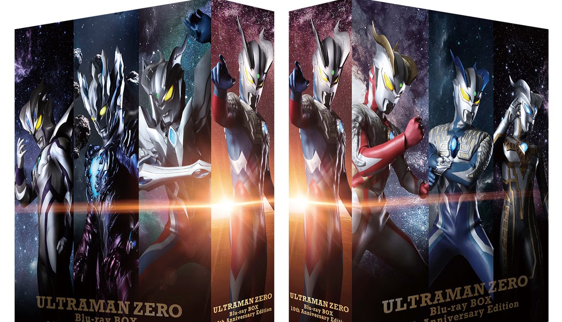 Tsuburaya Annouces The Ultraman Zero 10th Anniversary Blu-ray BOX ...