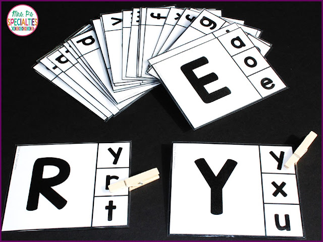 10 Hands On Tasks To Learn The Alphabet · Mrs. P's Specialties