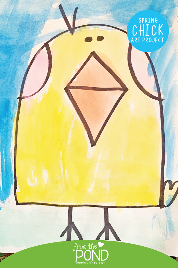 Spring Chick Art Project | From the Pond