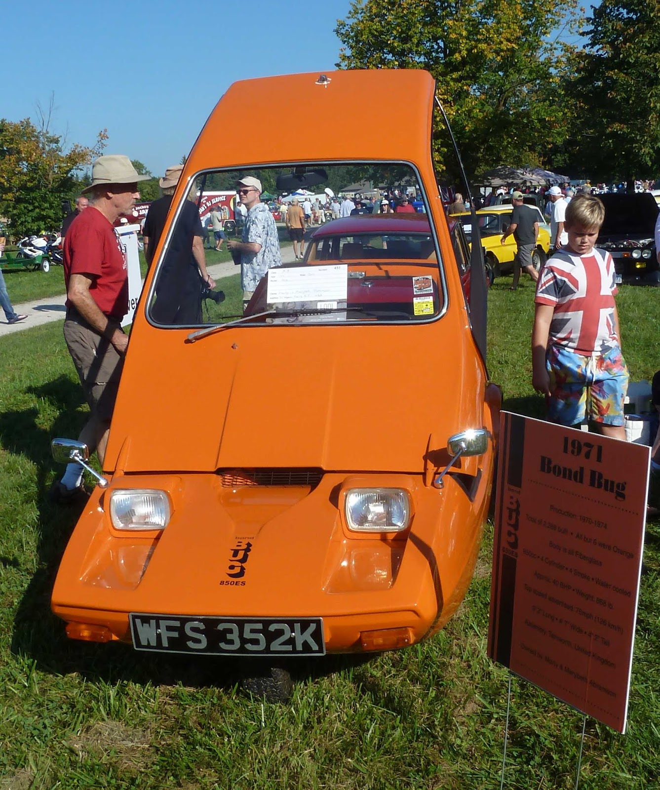 Progress is fine, but it's gone on for too long.: 1971 Bond Bug