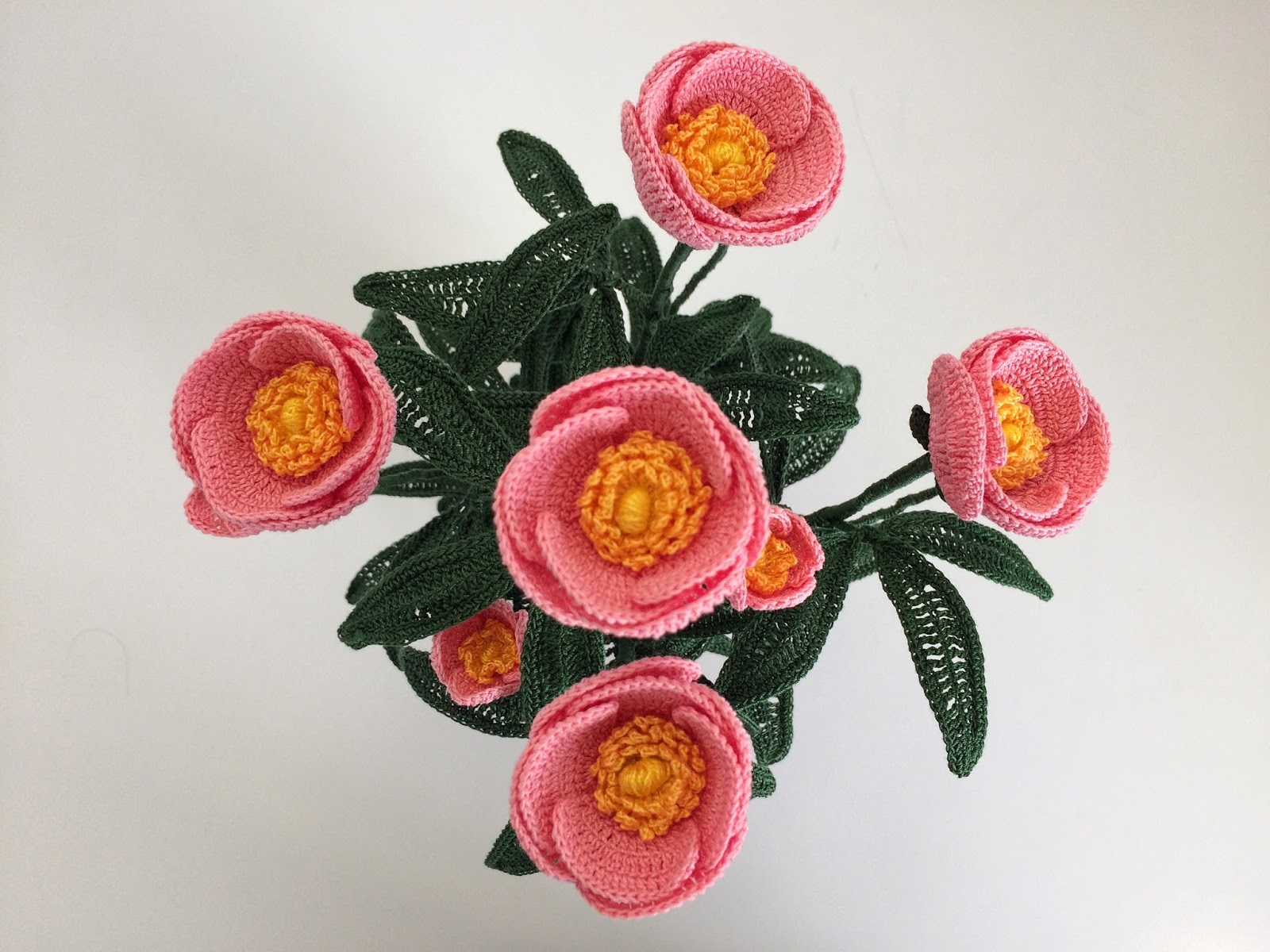 How to crochet a Peony