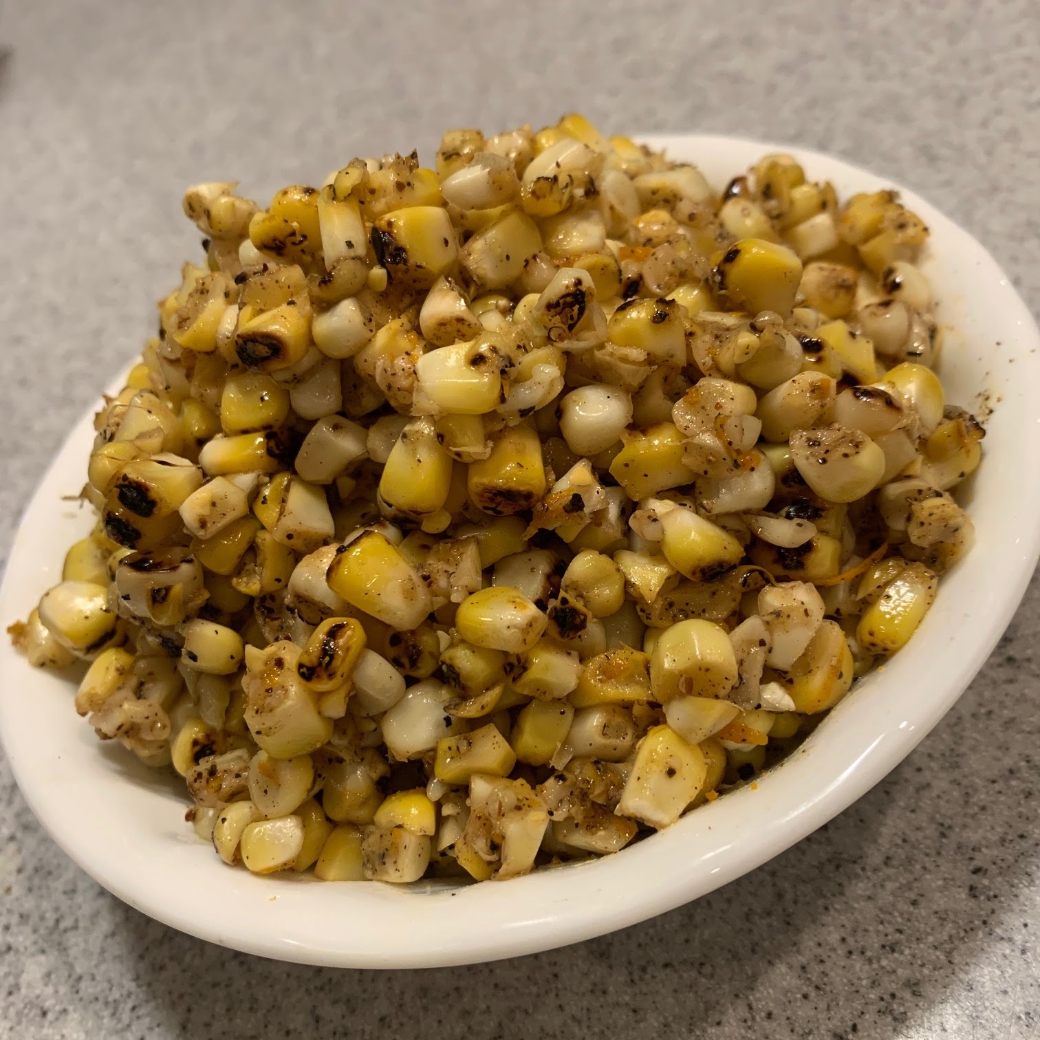 Kashi Delights: Orange-Pepper Corn on the cob