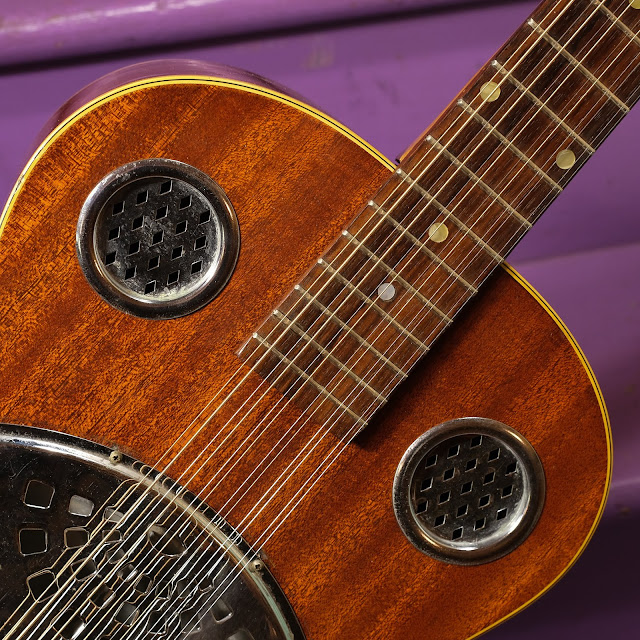 1960s Mosrite-made Dobro Columbia 12-String Resonator Guitar