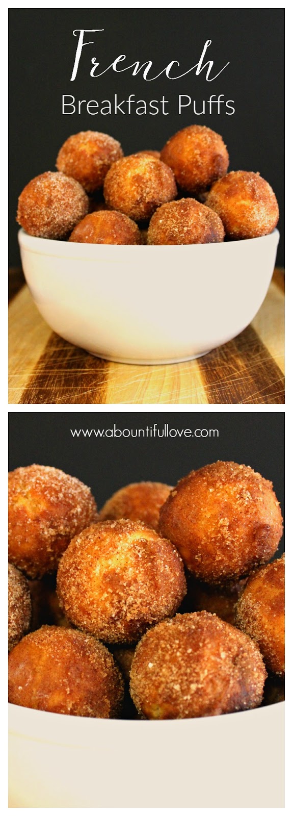 French Breakfast Puffs - A Bountiful Love