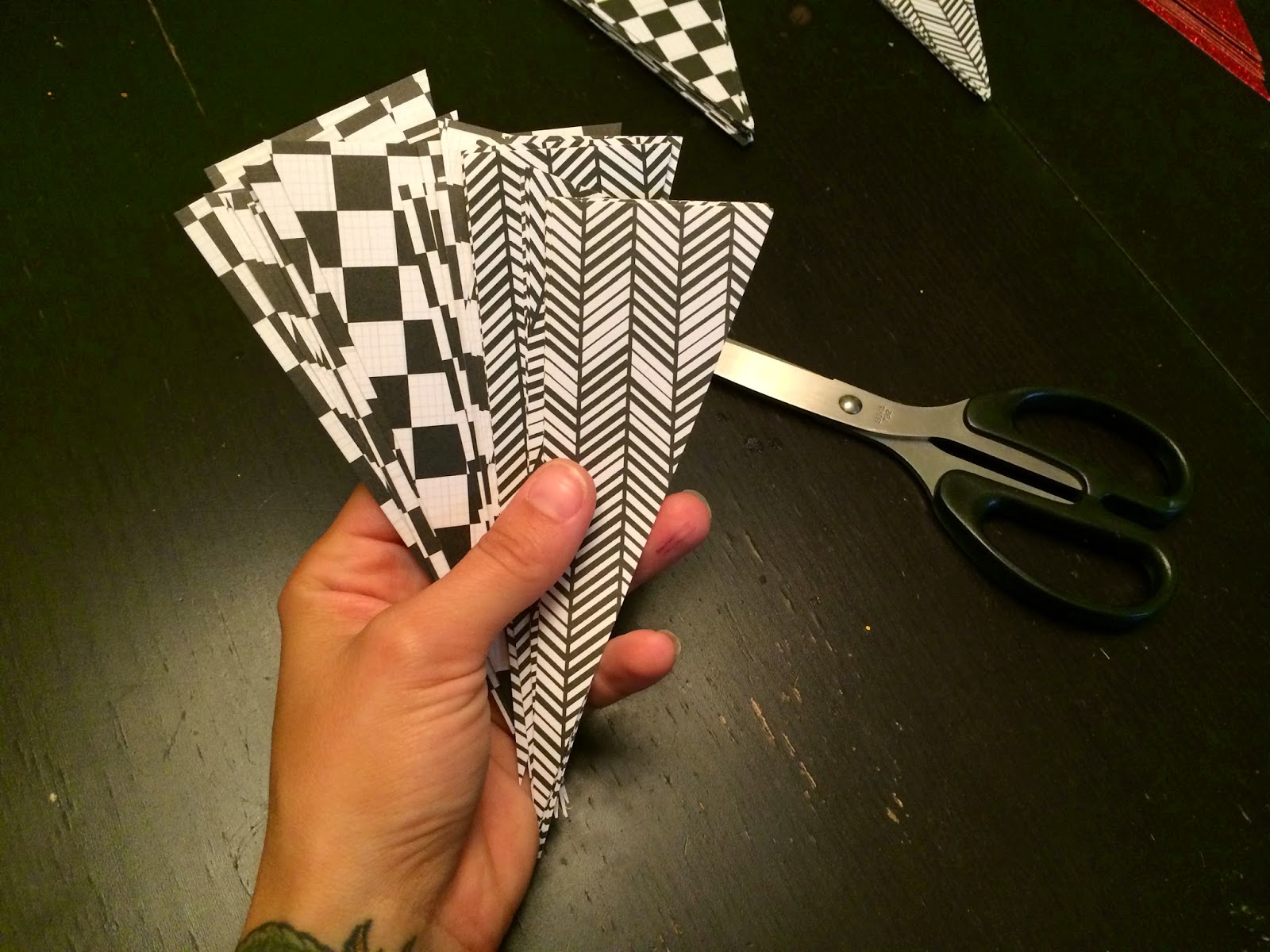 Hawks and honey: How to make a SEWN Pennant Banner