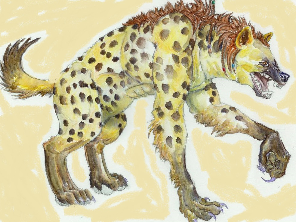 ¿BAILAMOS CON LOBOS?: WEREHYENA : LOS HOMBRES HIENA