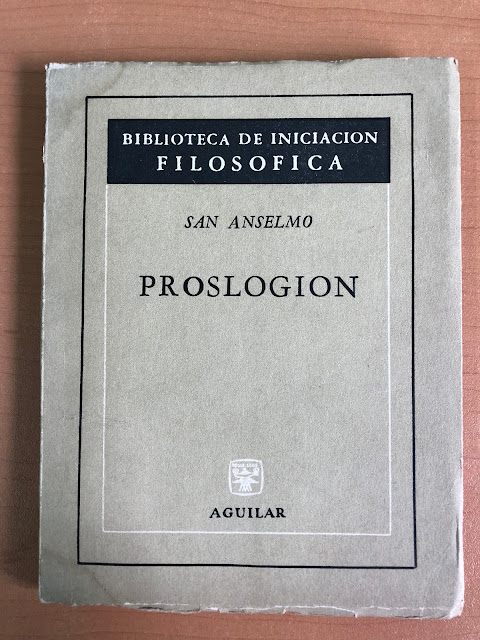 Teología, filosofía y comunicación: Proslogion o el conocimiento de Dios.