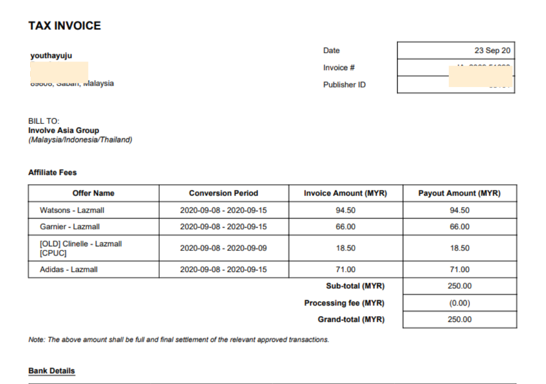 PENDAPATAN DARI INVOLVE ASIA #1