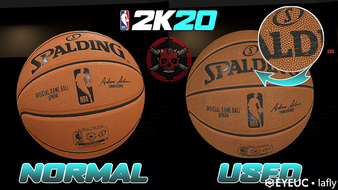 NBA 2K20 NBA Ball [2 versions] by Sith