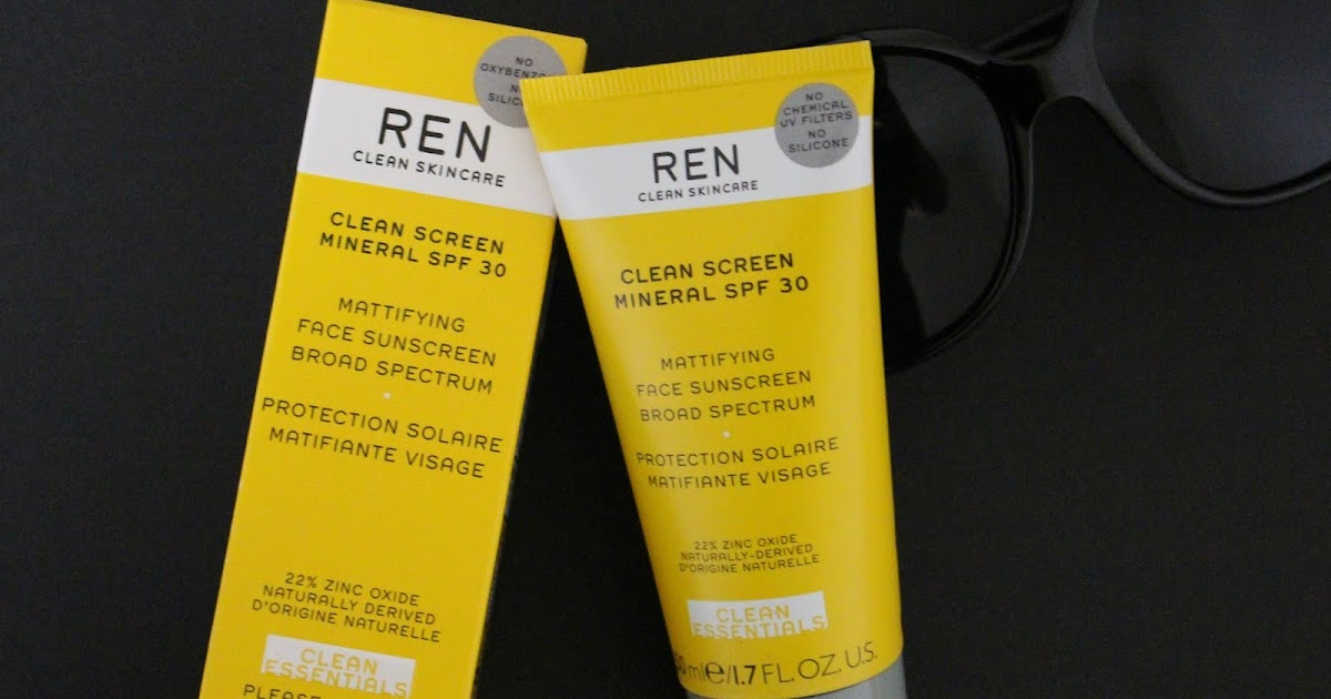 REN Clean Skincare: Clean Screen Mineral SPF 30 Review | A Very Sweet Blog