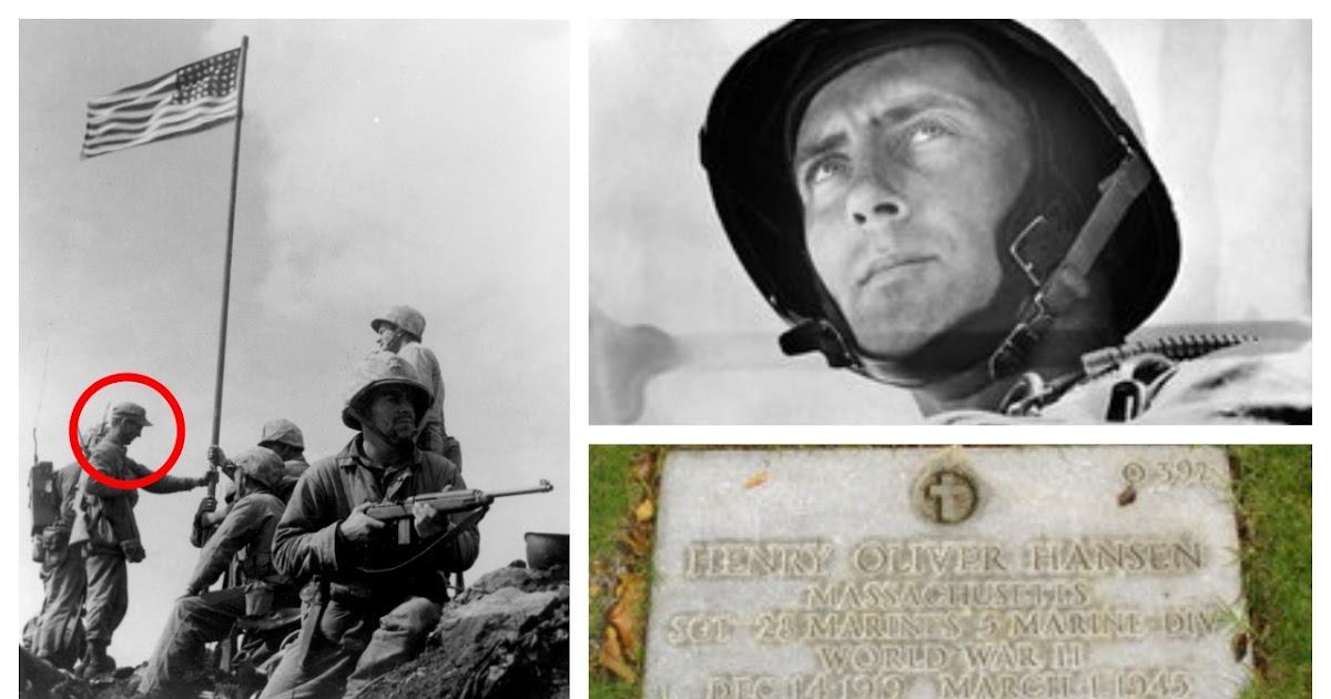 WW2 Fallen 100: WW2 Iwo Jima Flag Raiser Fallen - Henry Hansen, 5th ...