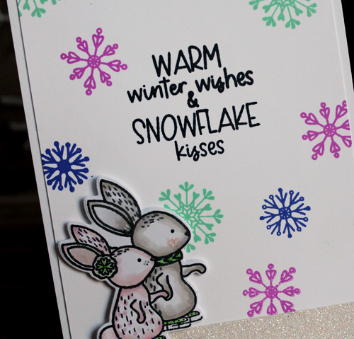 My Little Creative Escape: Color Throwdown 625- Snowflakes & Bunnies