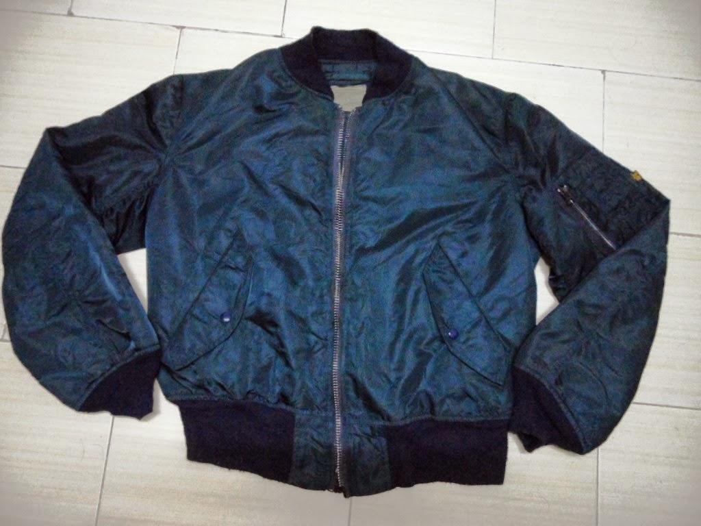 Clayback Bush Thrift Store: [Jacket] Alpha Industries MA-1 Ground Crew ...