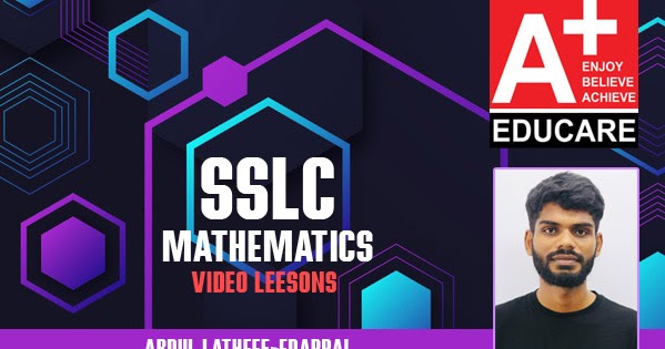 Aplus Blog: SSLC-MATHEMATICS-VIDEO LESSON -ALL CHAPTERS