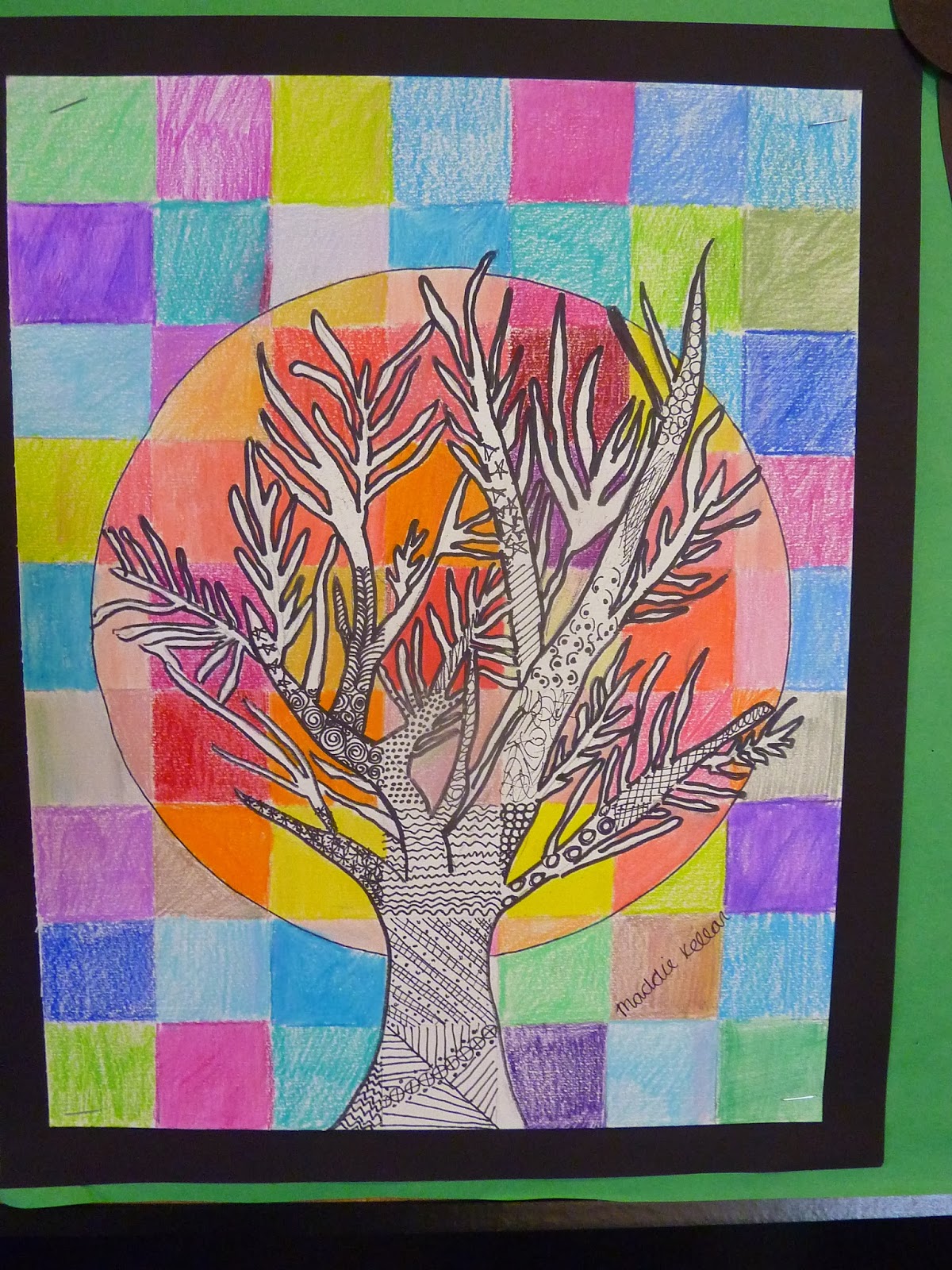 P. C. K. Art Room : Zentangle Trees