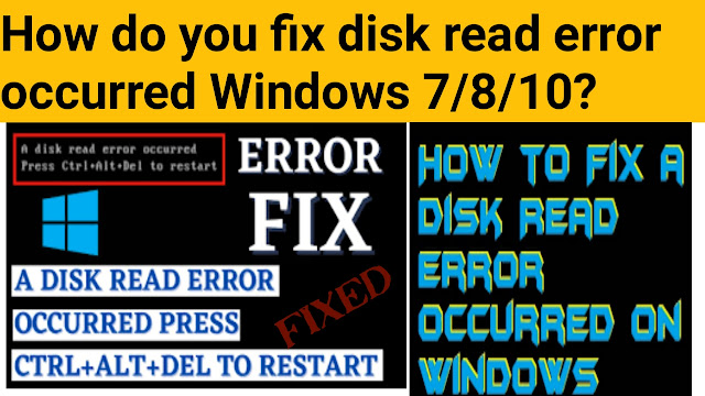 {100% fixed} disk read error occurred (solved) - Tech2wire