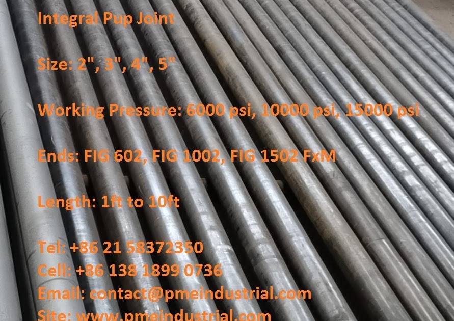 Oilfield Hoses & Flowline Control Products: What are integral pipe pup ...