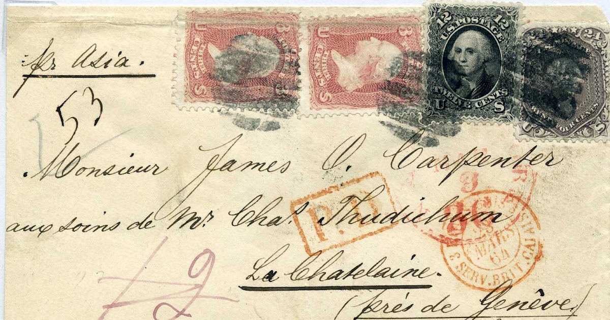 GFF Postal History: Let's Send a Letter to Switzerland - Postal History ...