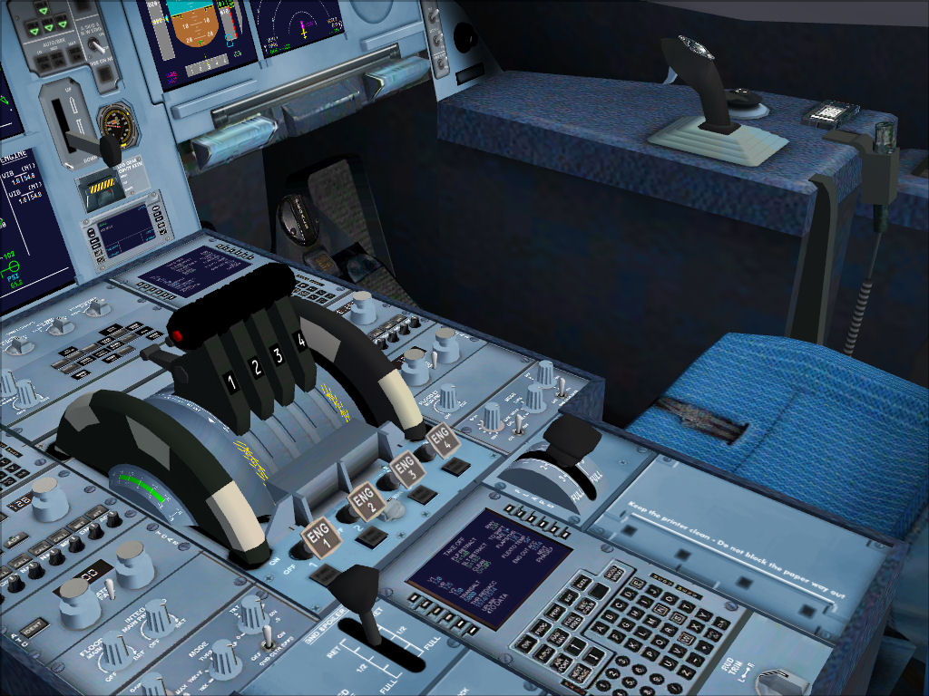 Airbus Cockpit Texture Upgrade