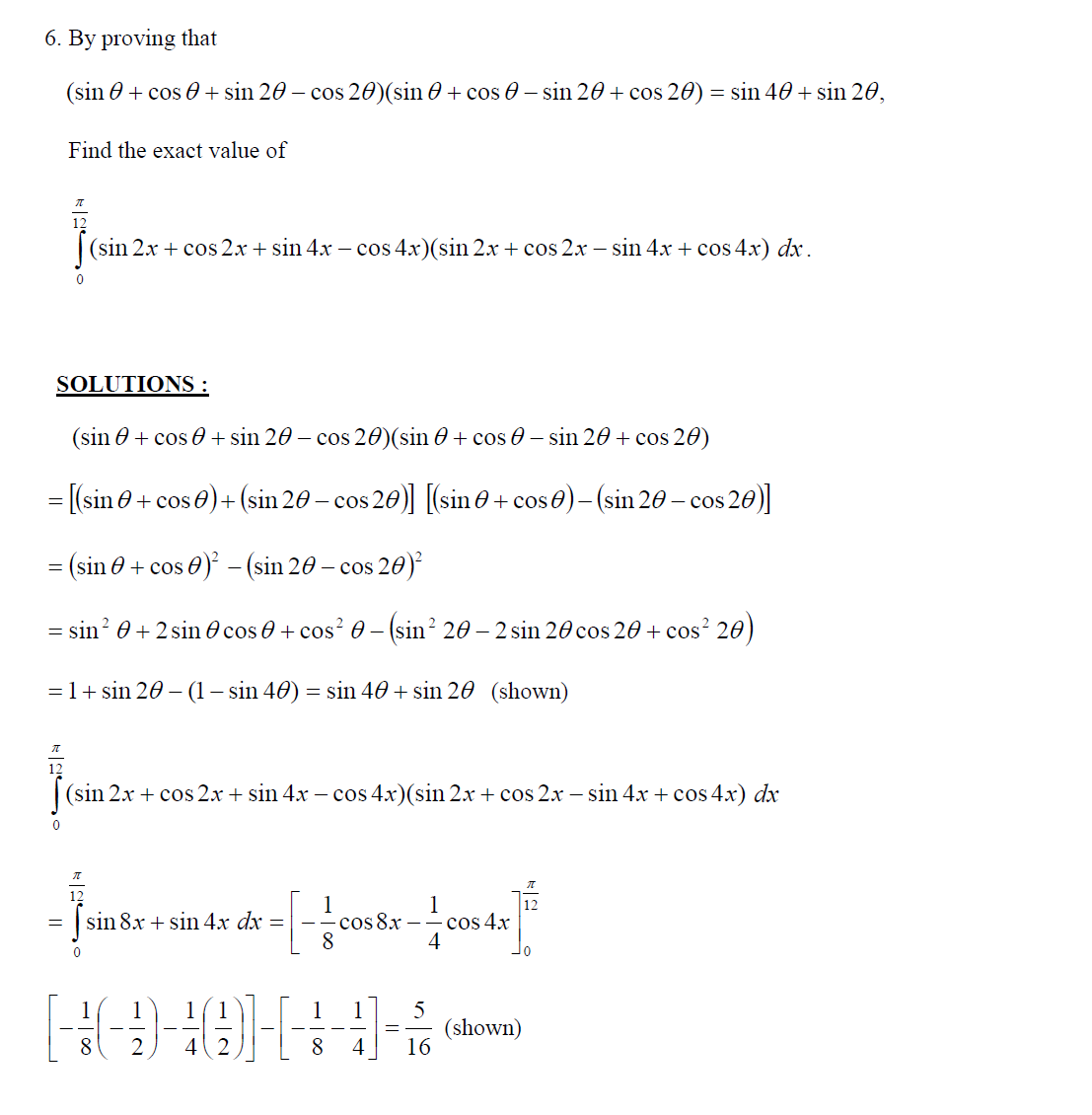 White Group A level JC H2 Maths tuition