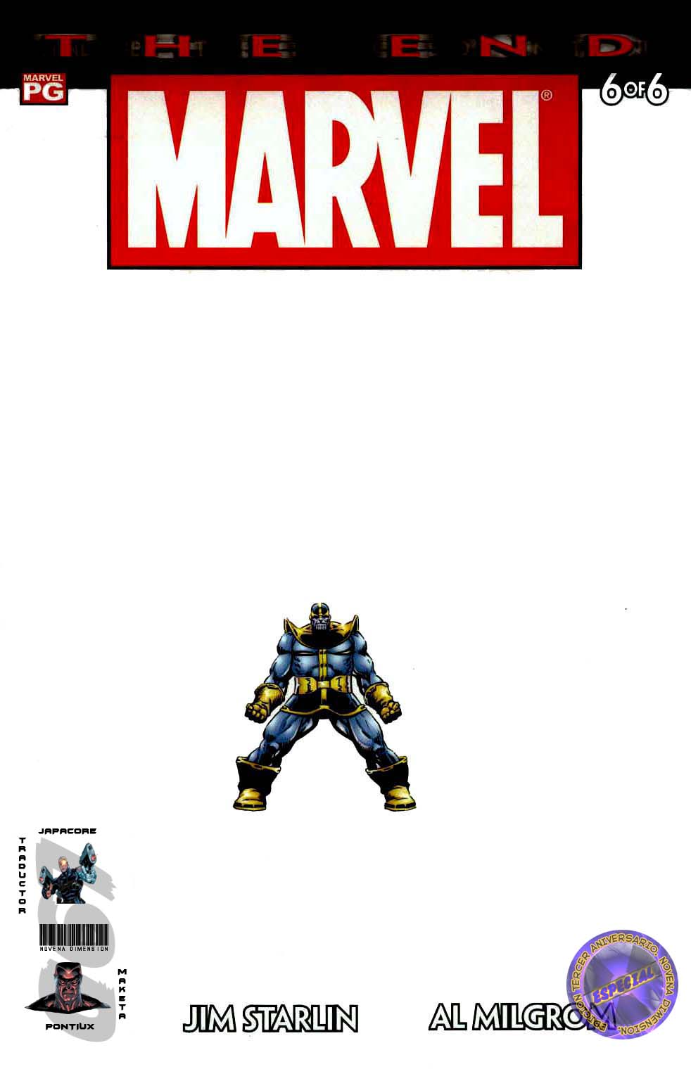 Comics y Mangas PDF: Marvel: El Fin