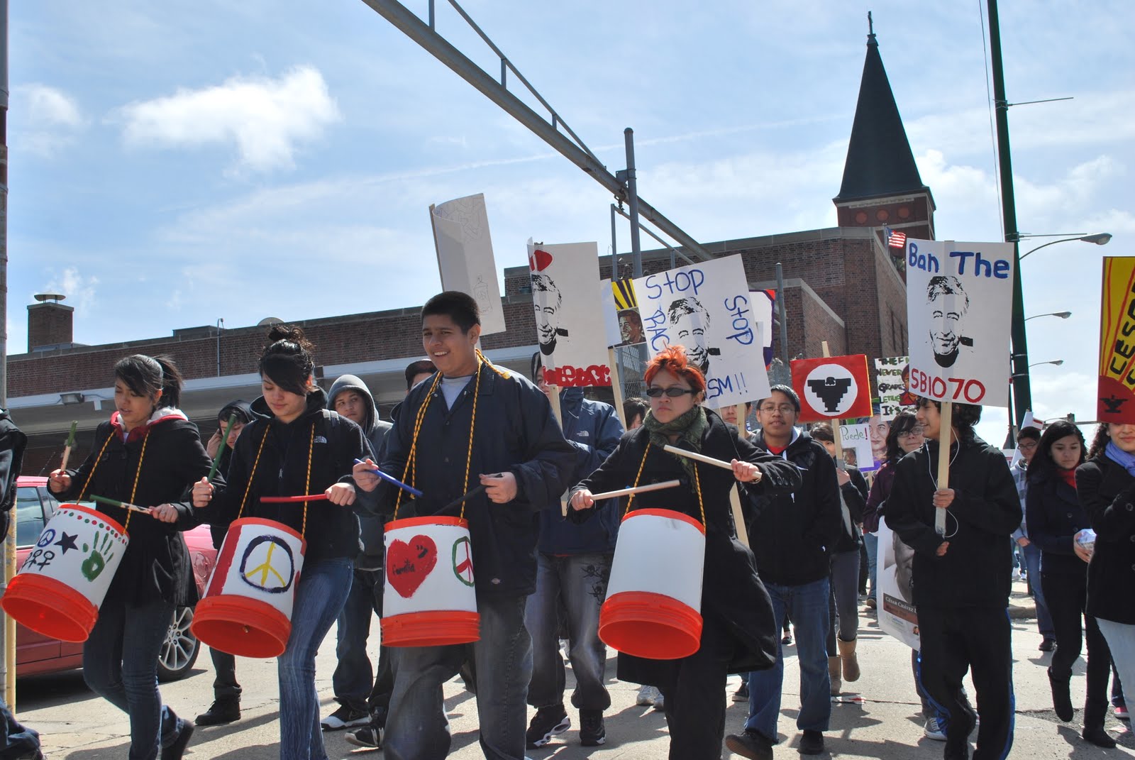 CPS Service-Learning: 300 CPS Students Celebrate Cesar Chavez