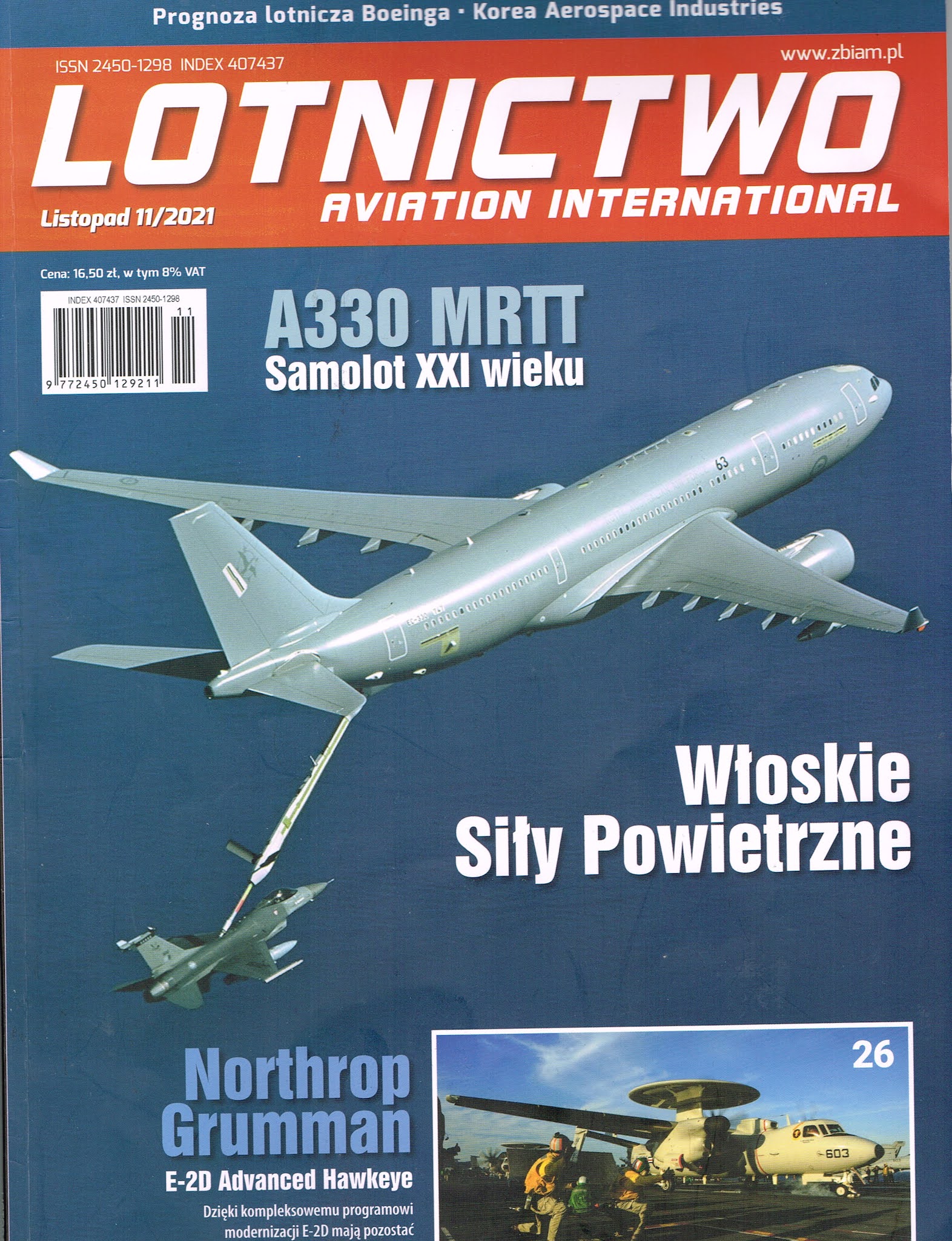 lot-nisko: Lotnictwo AI 11/2021 - Boeinga romans z czarnoksiężnikiem