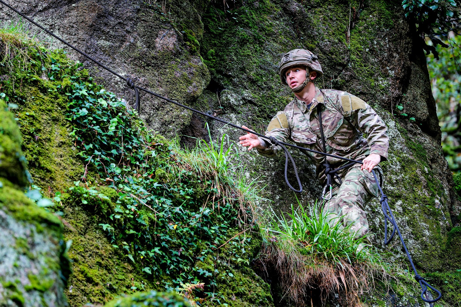 SNAFU!: 30 Commando IX Group getting "Arctic Ready" at Dewerstone Rock ...
