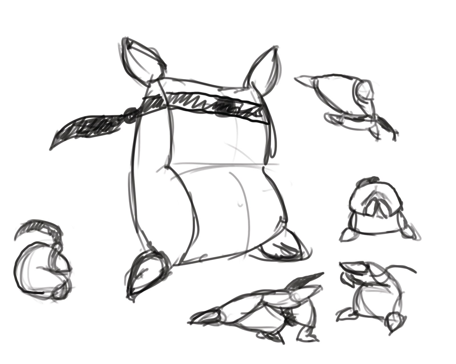 Squirly Bird Arts: NINJA ART FLOWER SACK ANIMATION!