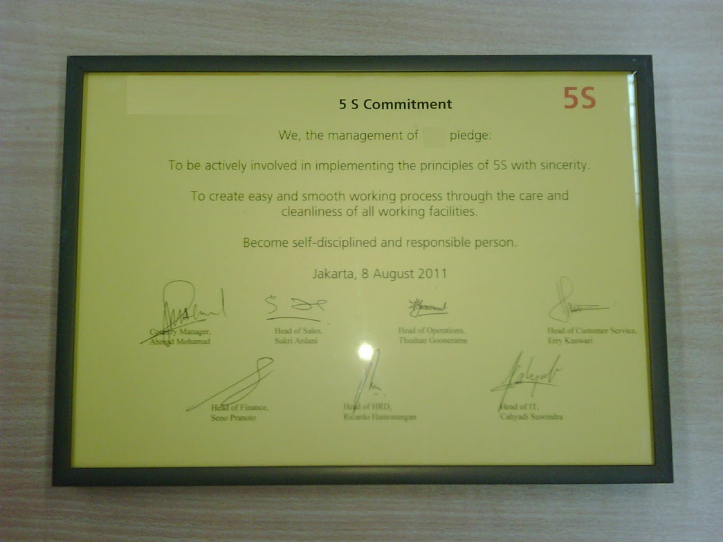 2.1 . Pengenalan 5R : 1. Promosi & Kick-Off | Penerapan 5R