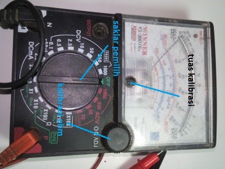 Cara menggunakan AVOmeter dengan mudah