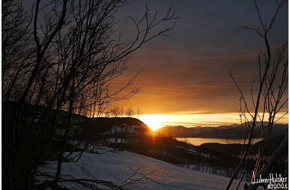 NORGE.nl: Kvænangsfjellet - Midnattsol