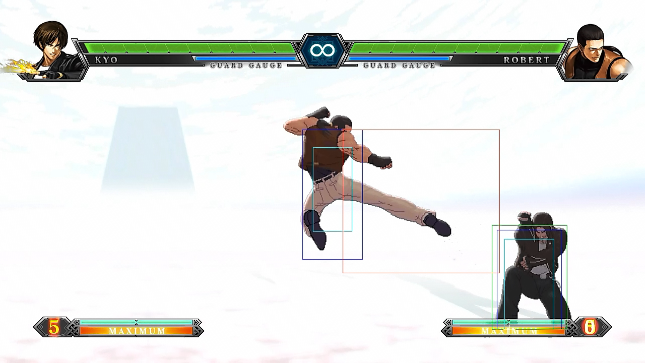 KOF XIII HITBOX: Robert