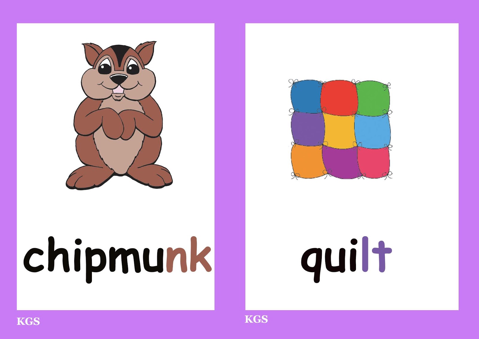 Kurd Genius School: Grade 3 Flash Cards