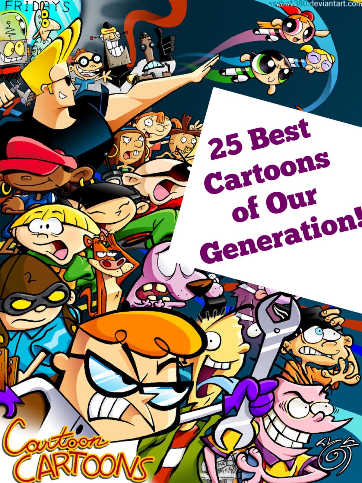 Magnolia Moon: 25 Best Cartoons From Our Generation!