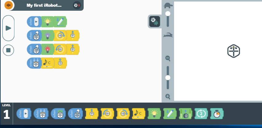 Robots and Physical Computing: Programming Robots Virtually 2: iRobot ...