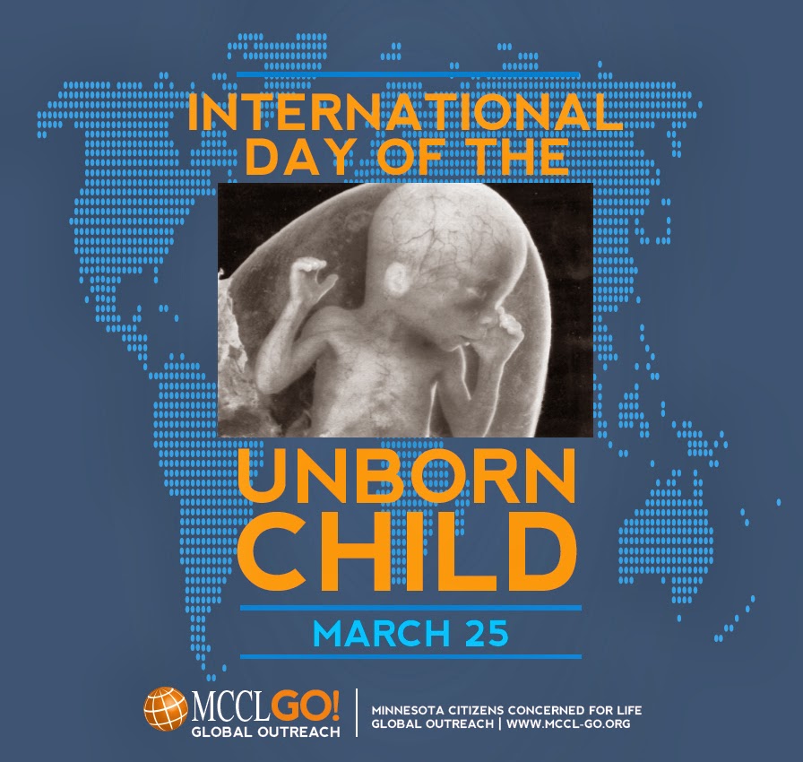 MCCL Blog: International Day of the Unborn Child: March 25