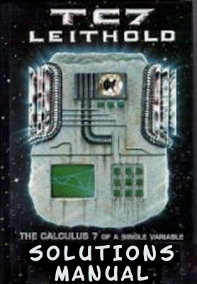 BOOKS 24/7: The Calculus 7 (TC7) Solutions Manual