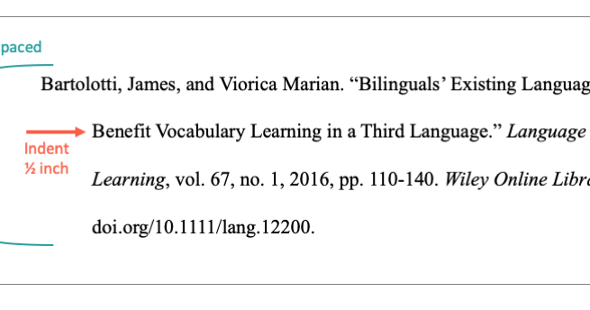Proper Citation Format ~ Medical Resume
